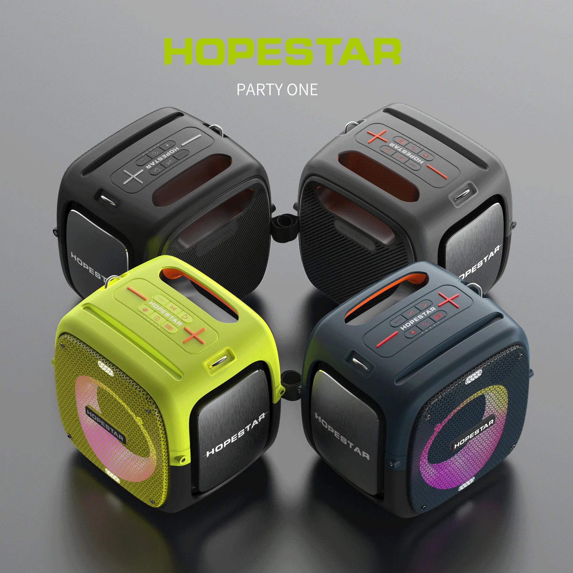 Parlante Hopstar Party One Negro – MyTechCell